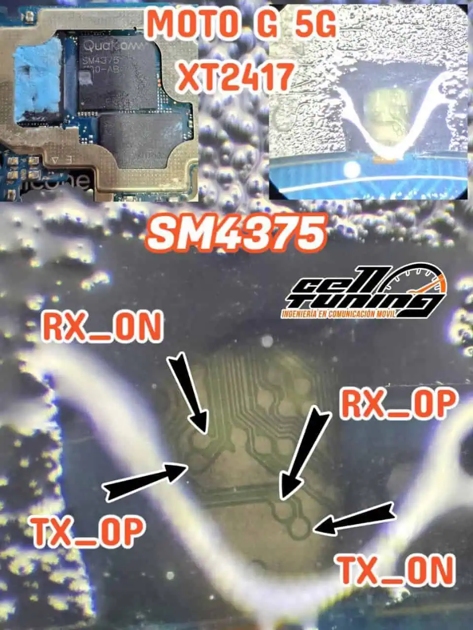 QUALCOM SM4375 CPU PINOUT